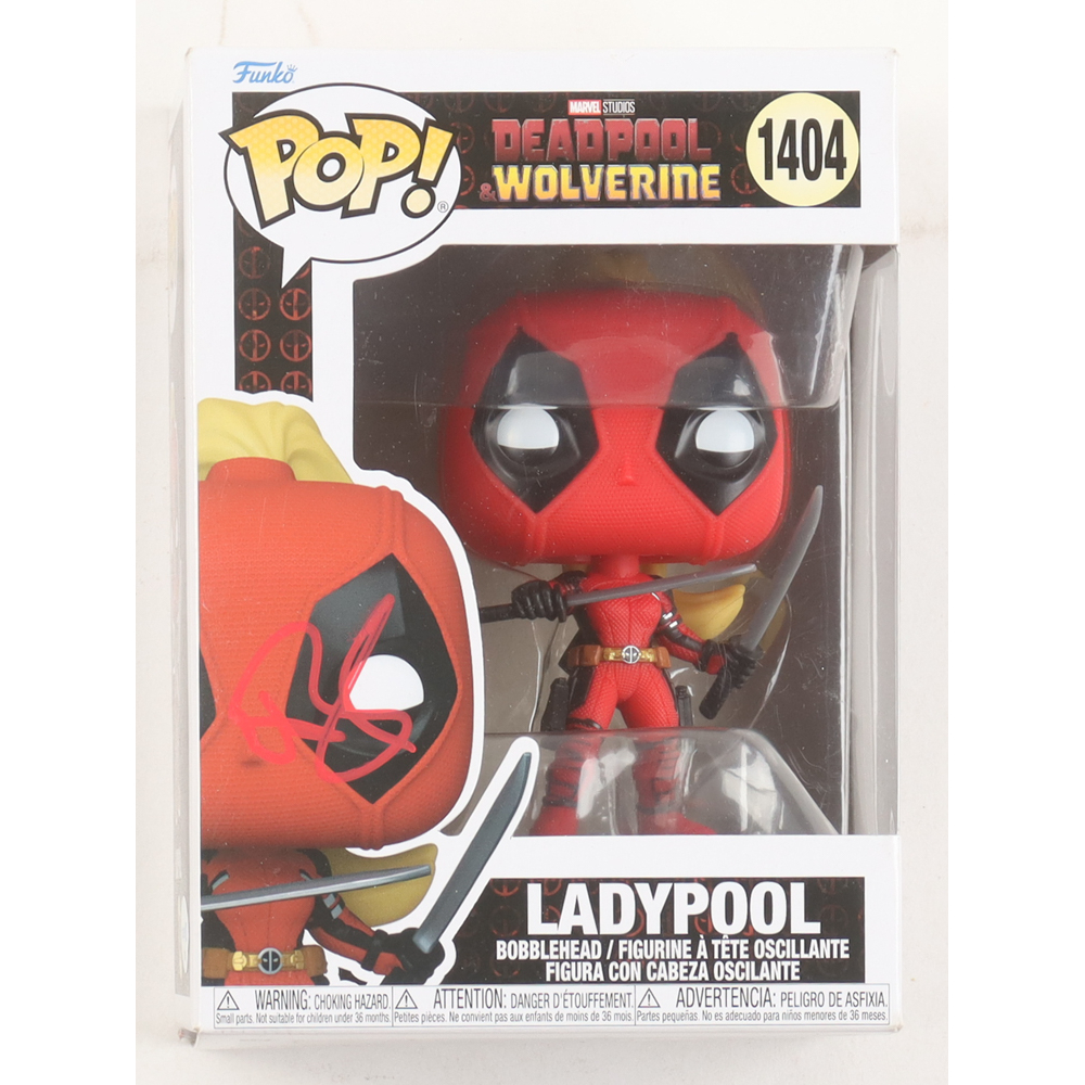Blake Lively Signed "Deadpool & Wolverine" #1404 Ladypool Bobble-Head ...