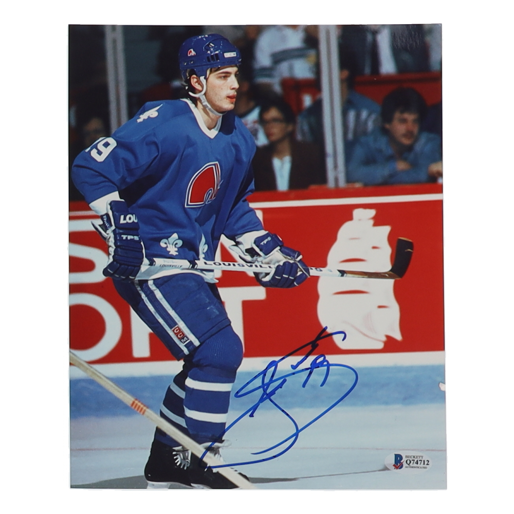 Joe Sakic Signed Quebec Nordiques 8x10 Photo (Beckett) | Pristine Auction