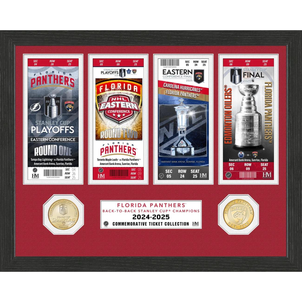 Panthers 2025 Road to the NHL Championship Ticket Commemorative Custom ...