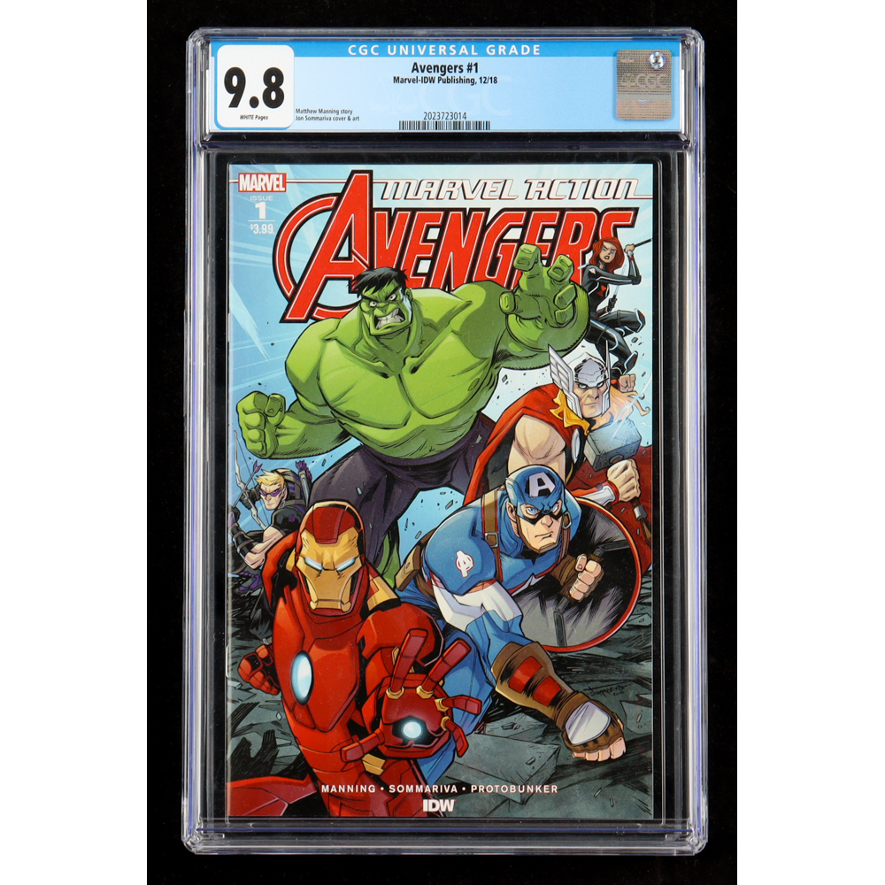 2018 "Avengers" Issue #1 Marvel-IDW Comic Book (CGC 9.8) | Pristine Auction