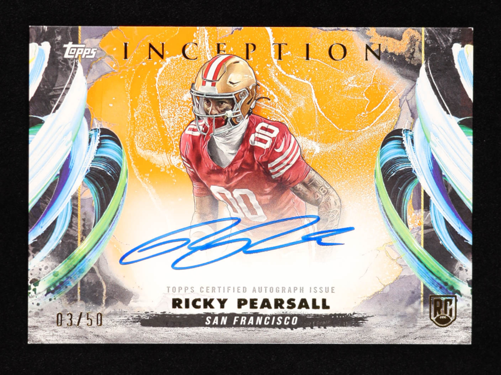 Ricky Pearsall 2024 Topps Inception #RA-RP Rookie Autographs Variation ...