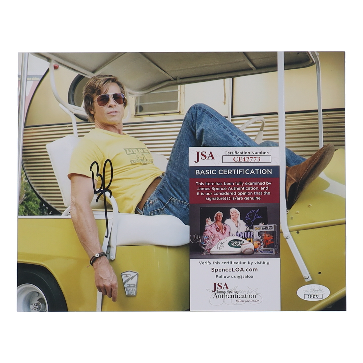 Brad Pitt Signed 8x10 Photo (JSA) | Pristine Auction