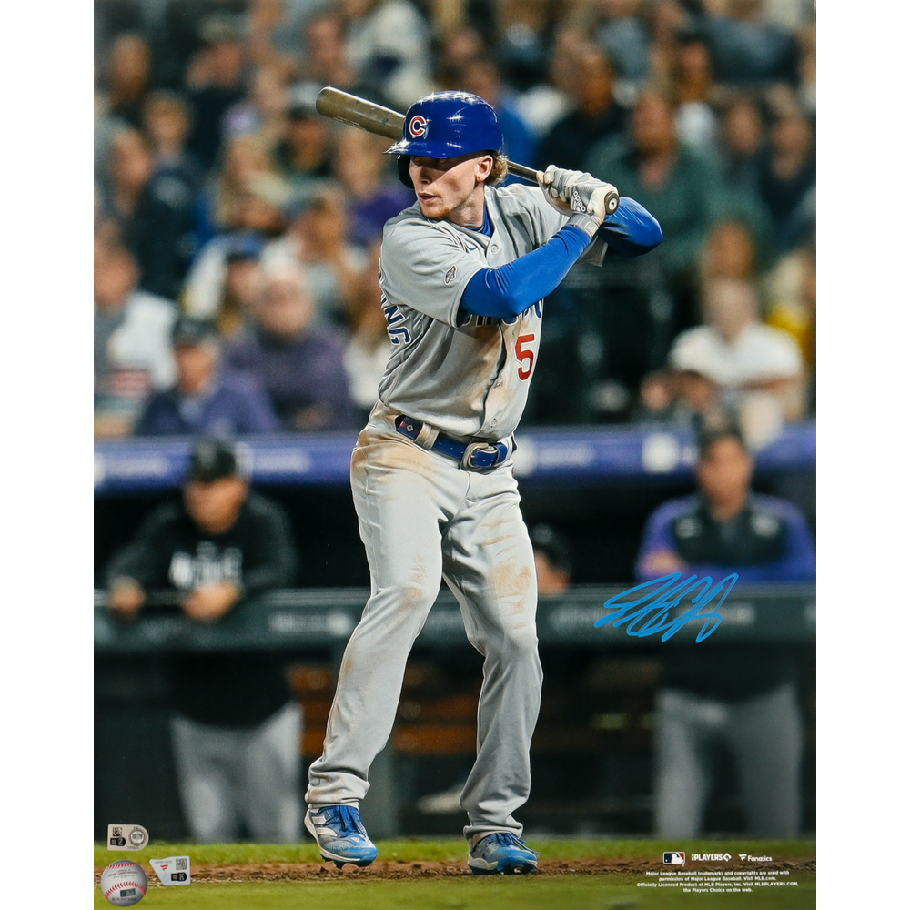 Pete Crow-Armstrong Signed Cubs 16x20 Photo (MLB & Fanatics) | Pristine ...