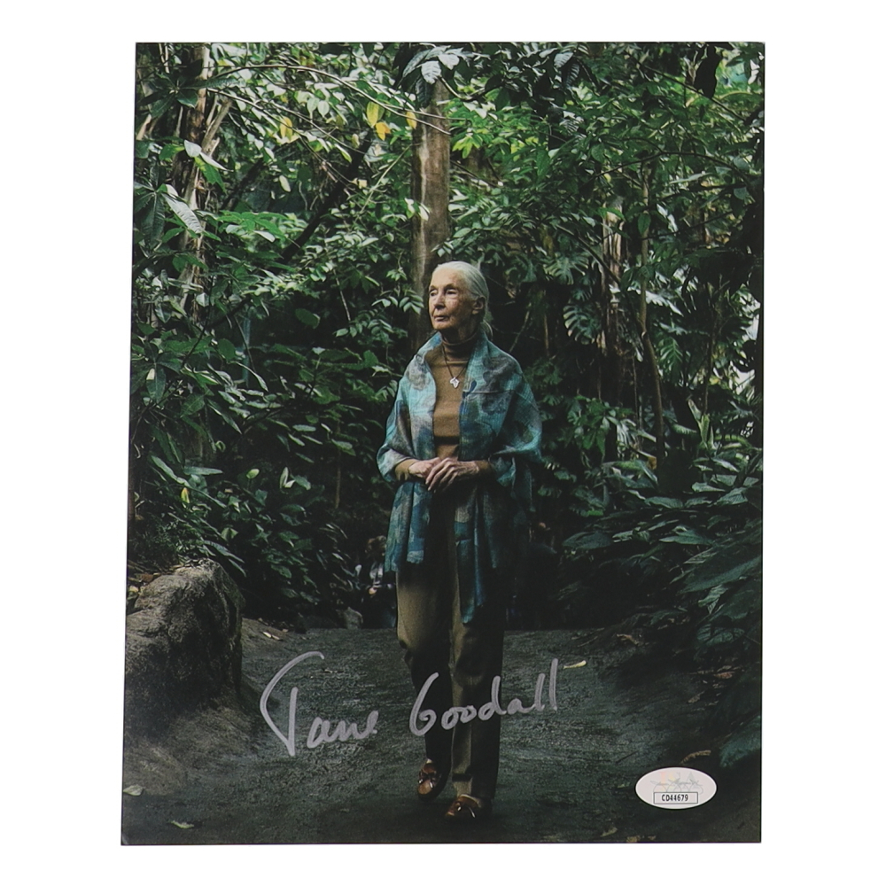 Jane Goodall Signed 8x10 Photo (JSA) | Pristine Auction