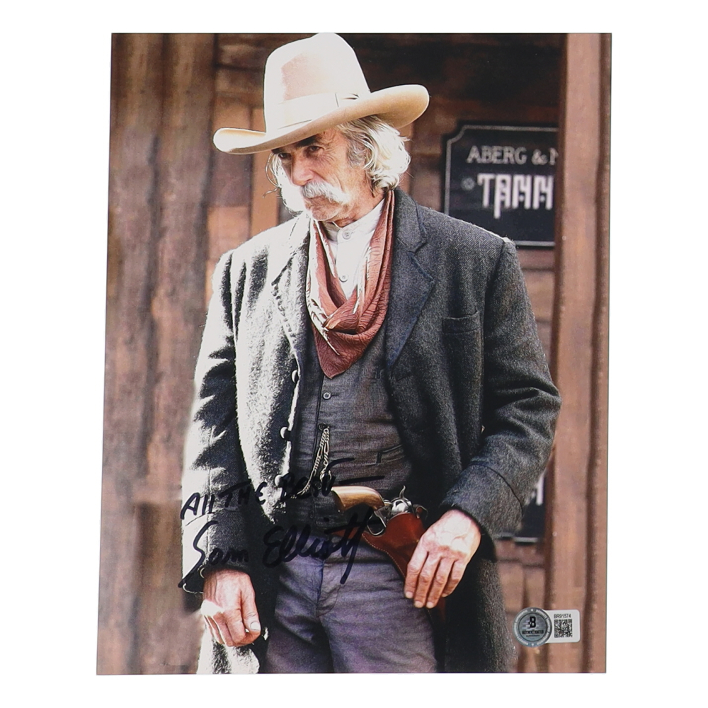 Sam Elliott Signed "The Golden Compass" 8x10 Photo Inscribed "All The ...