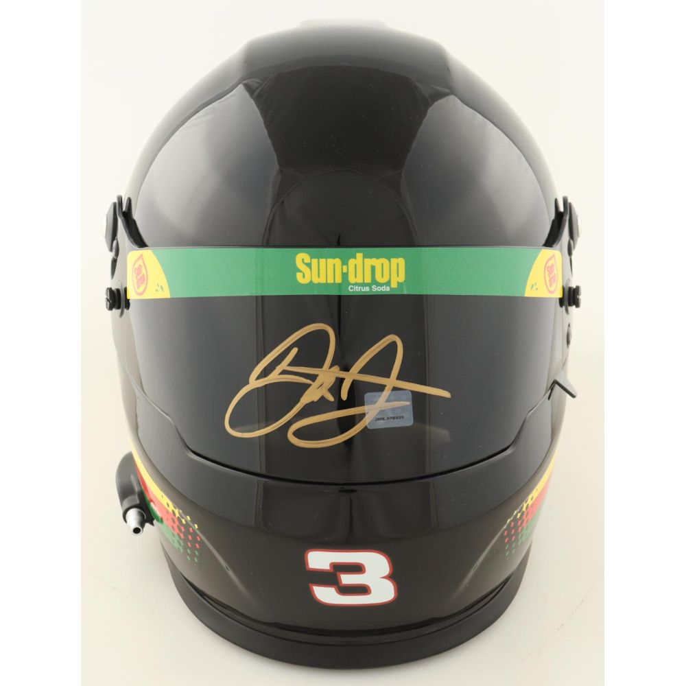 Dale Earnhardt Jr. Signed NASCAR Sun Drop Full-Size Helmet (Dale Jr ...
