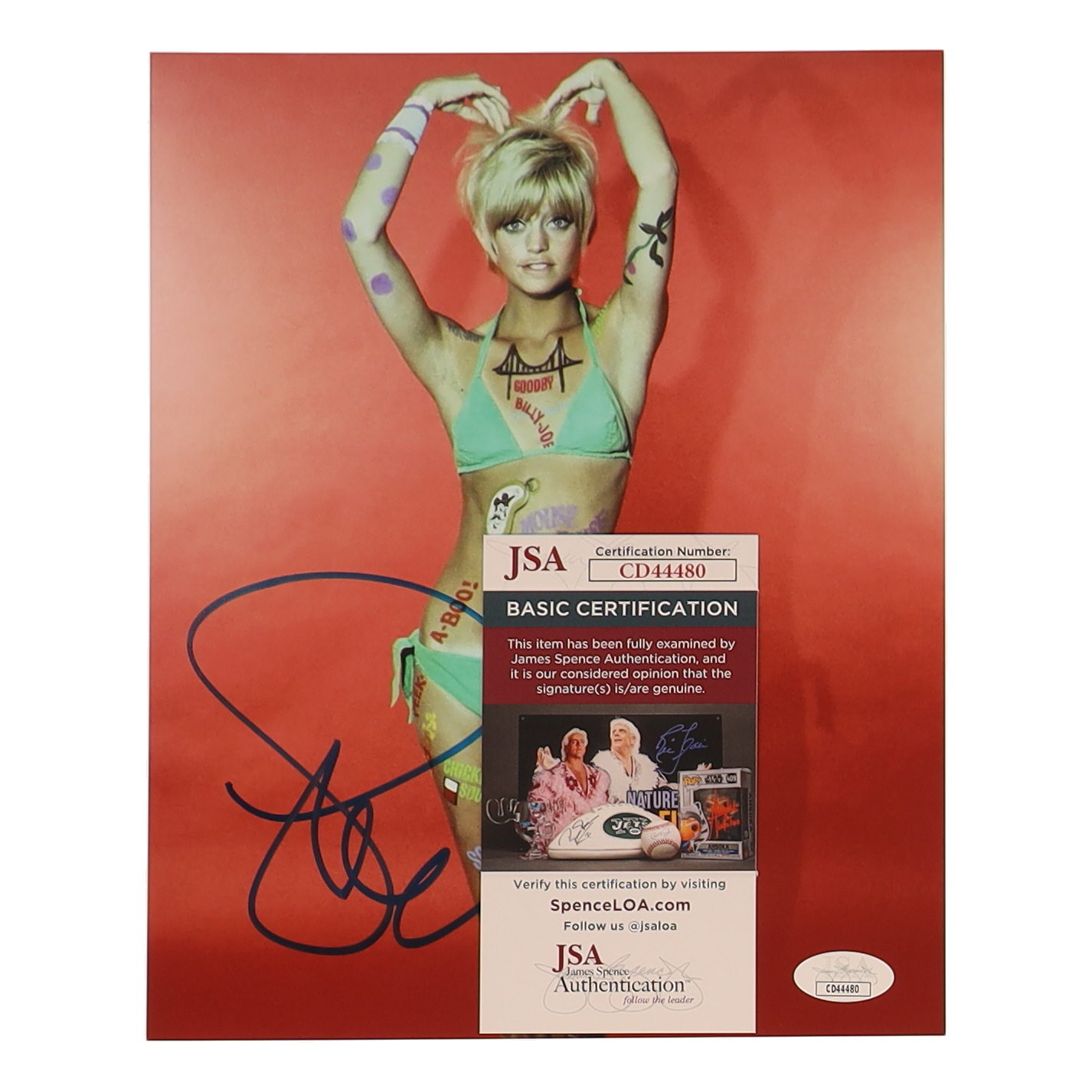 Goldie Hawn Signed 8x10 Photo (JSA) | Pristine Auction