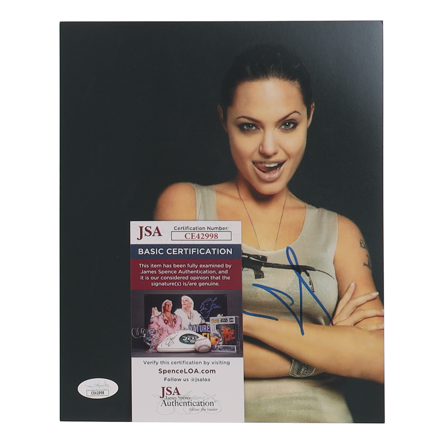 Angelina Jolie Signed 8x10 Photo (JSA) | Pristine Auction