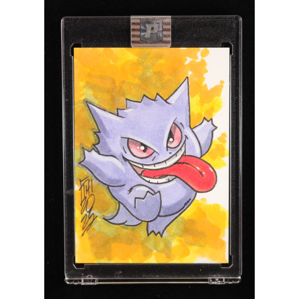 Gengar | Pokemon | Original Art Sketch Card by Tom Hodges (1/1 Original ...