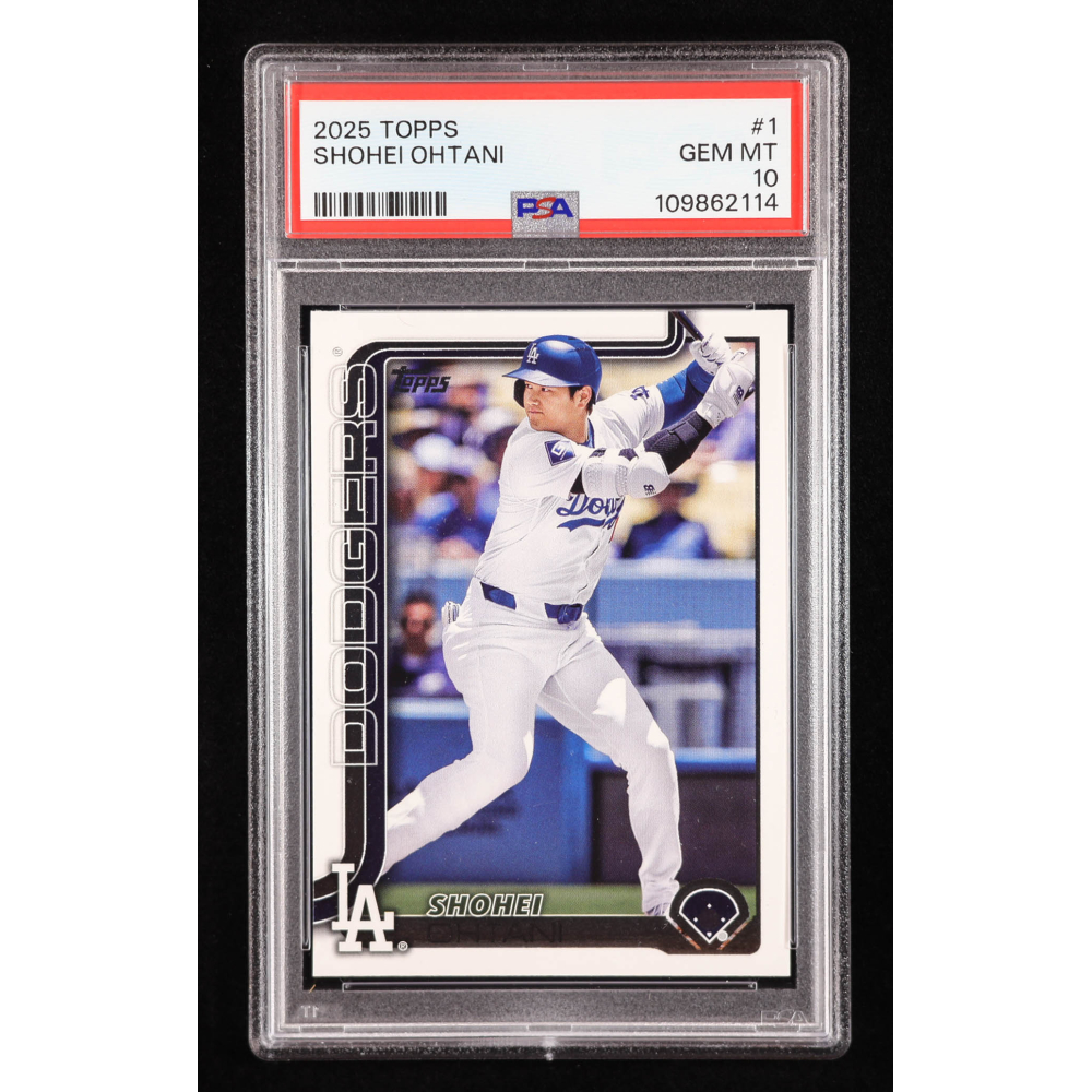 Shohei Ohtani 2025 Topps #1 (PSA 10) | Pristine Auction