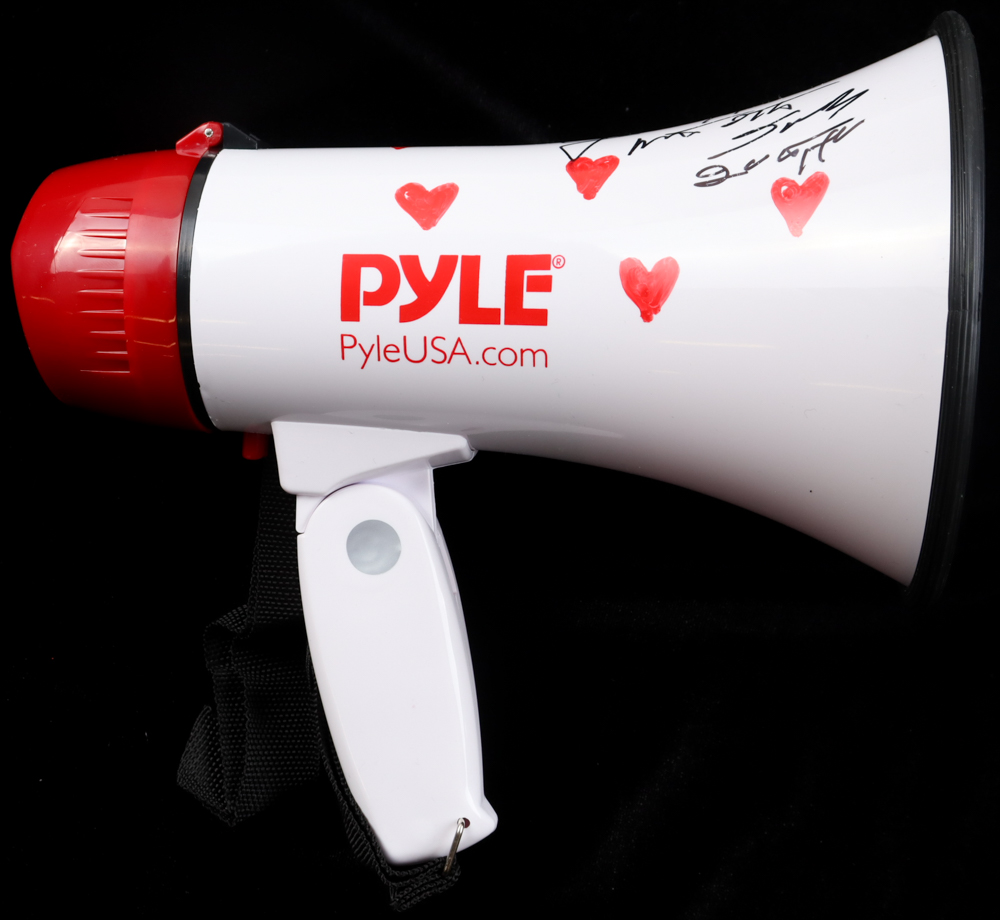 Jimmy Hart Signed Megaphone Inscribed "Mouth of the South" & "2005 HOF ...