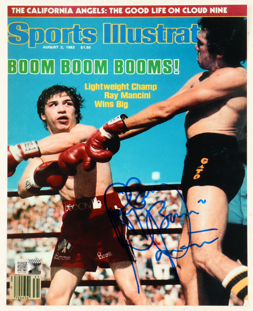 Ray "Boom Boom" Mancini Signed 8x10 Photo (New England Picture ...