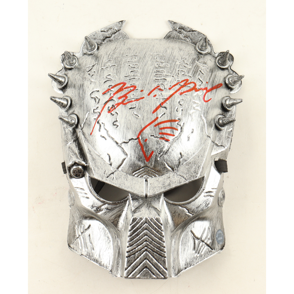 Brian A. Prince Signed "Predator" Mask with Hand-Drawn Predator Sketch ...