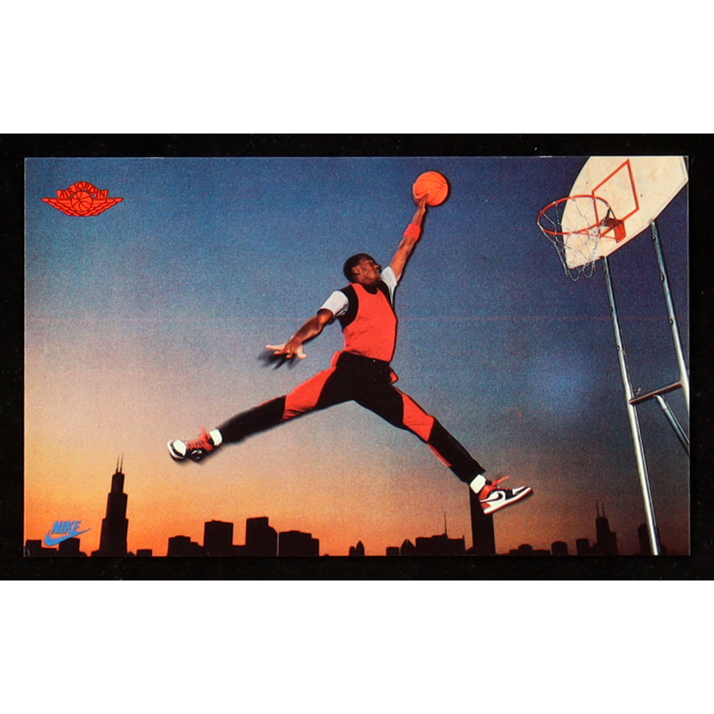 1985 Nike Sports Cards Complete Set of (6) Cards with Michael Jordan RC ...