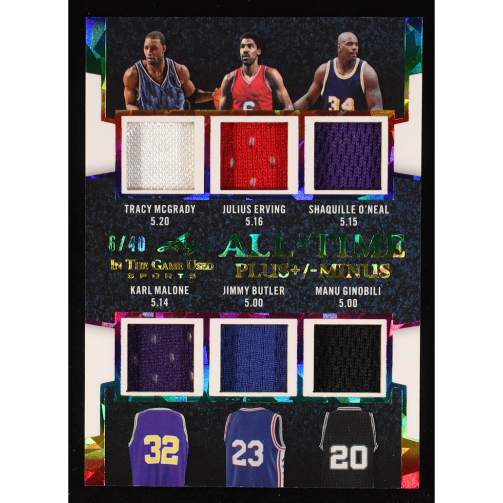 Tracy McGrady / Julius Erving / Shaquille O'Neal / Karl Malone / Jimmy ...