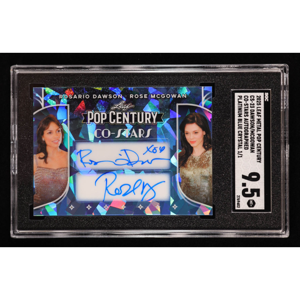 Rosario Dawson / Rose McGowan 2025 Leaf Pop Century Metal Co-Stars ...