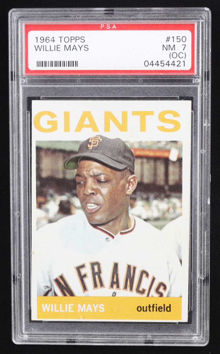Willie Mays 1964 Topps #150 (PSA 7 OC) | Pristine Auction