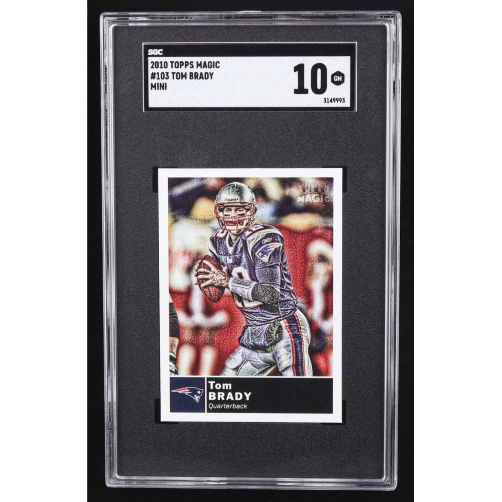 Tom Brady 2010 Topps Magic #103 Mini (SGC 10) | Pristine Auction