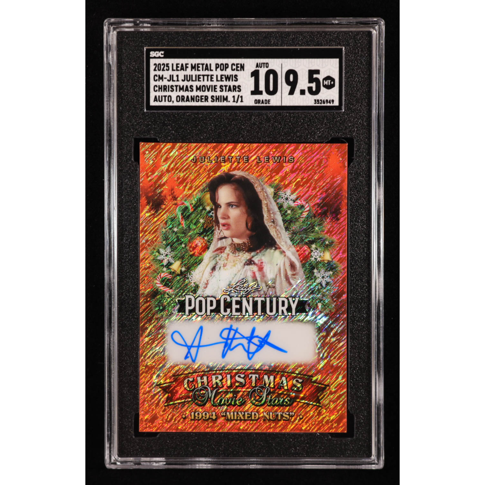 Juliette Lewis 2025 Leaf Pop Century Metal Christmas Movie Stars ...