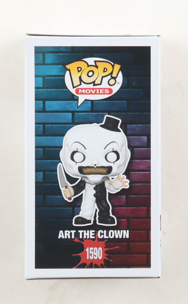 Mike Giannelli Signed "Terrifier" #1590 Art The Clown Funko Pop! Vinyl ...