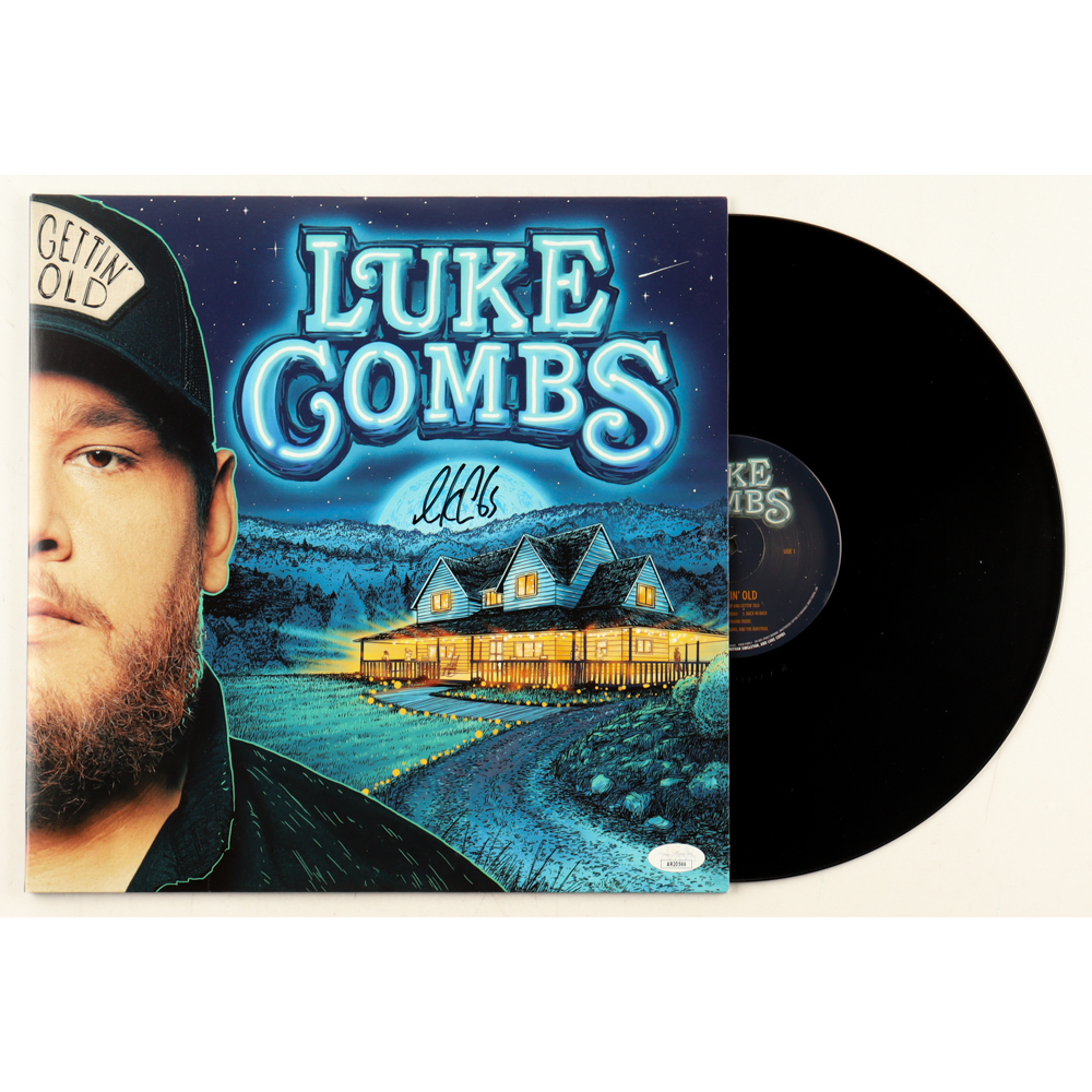 Luke Combs Signed "Gettin' Old" Vinyl Record Album (JSA) | Pristine Auction