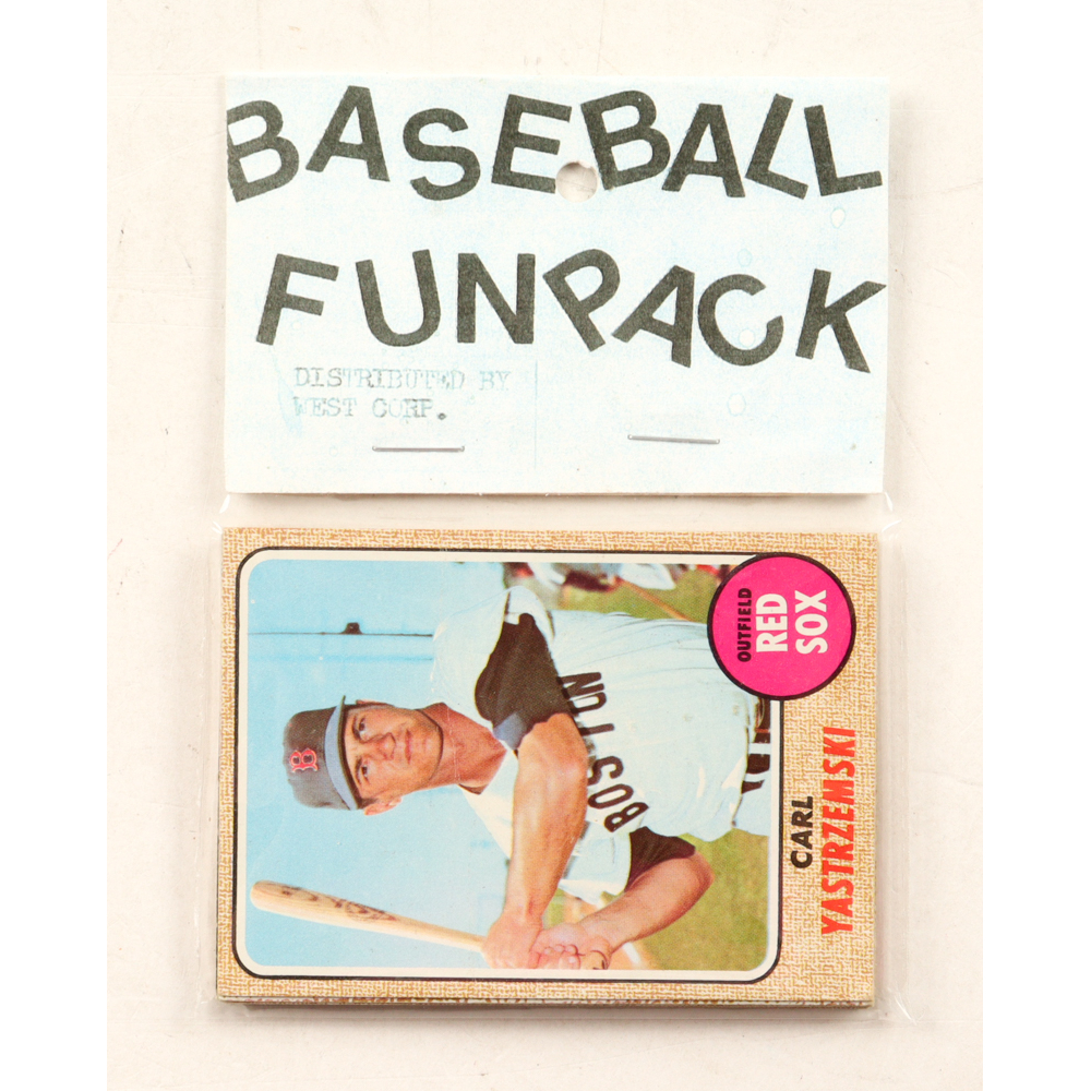 1968 Topps Baseball Card Fun Pack with (10) Cards | Pristine Auction
