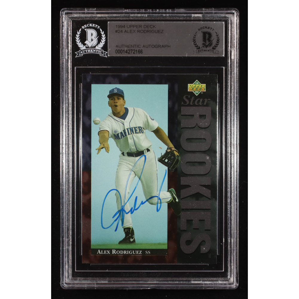 Alex Rodriguez Signed 1994 Upper Deck #24 RC (BGS) | Pristine Auction