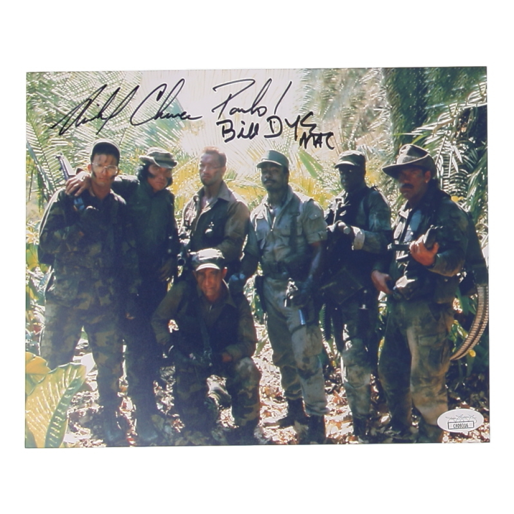 Richard Chaves & Bill Duke Signed Signed "Predator" 8x10 Photo (JSA ...