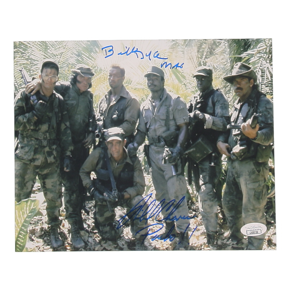 Richard Chaves & Bill Duke Signed Signed "Predator" 8x10 Photo (JSA ...