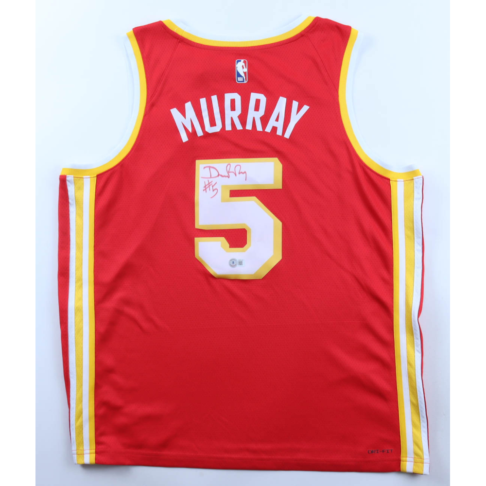 Dejounte Murray Signed Hawks Jersey (Beckett) | Pristine Auction