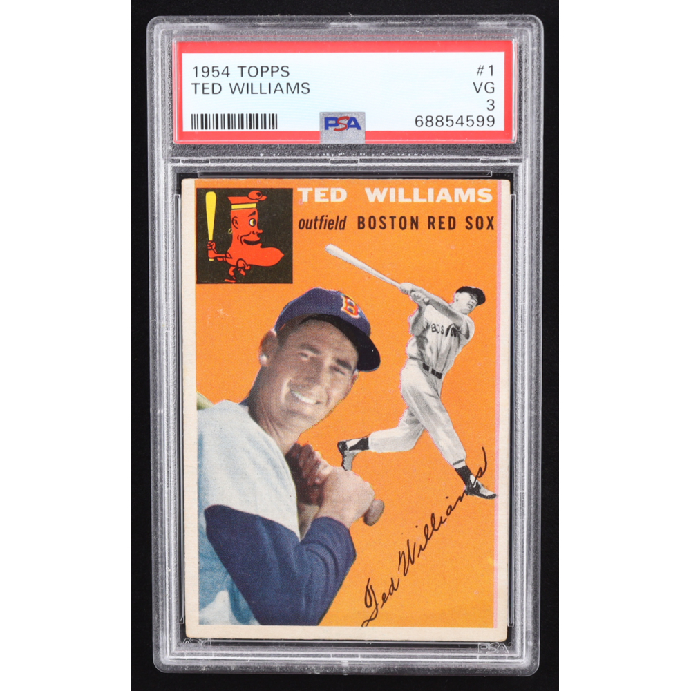 Ted Williams 1954 Topps #1 (PSA 3) | Pristine Auction