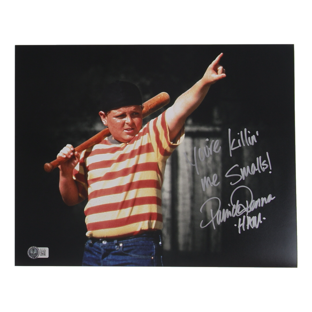 Patrick Renna Signed "The Sandlot" 11x14 Photo Inscribed "You're Killin ...
