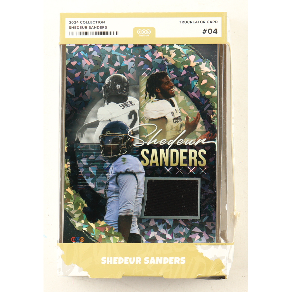 Shedeur Sanders 2024 TruCreator Collection Jumbo Card #JCSS | Pristine ...