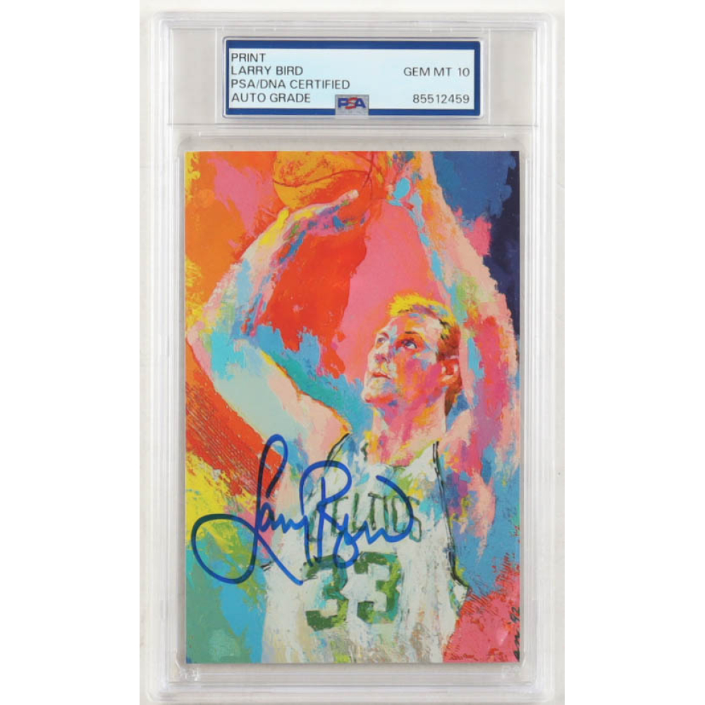 Larry Bird Signed LeRoy Neiman Print (PSA | Auto Grade 10) | Pristine Auction