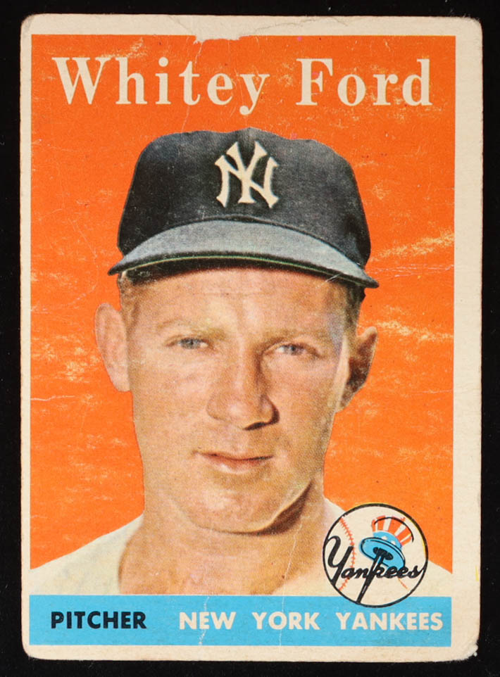 Whitey Ford 1958 Topps #320 | Pristine Auction