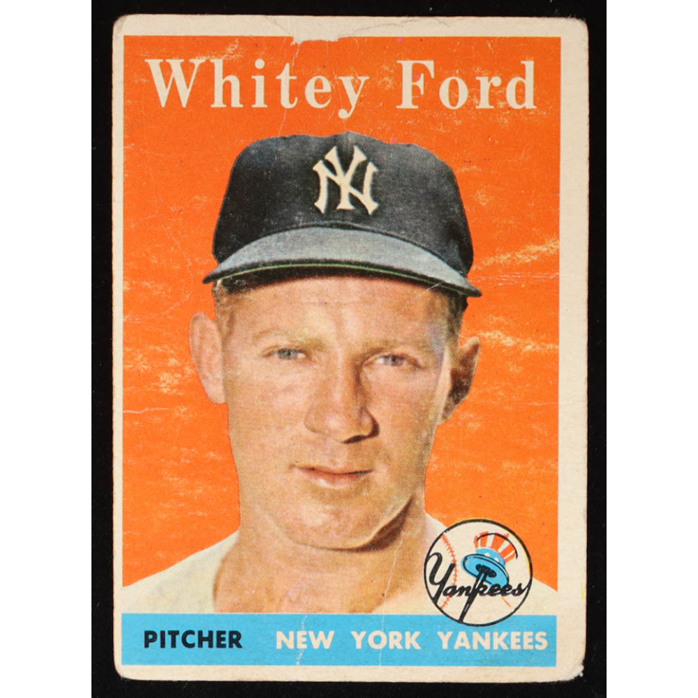 Whitey Ford 1958 Topps #320 | Pristine Auction