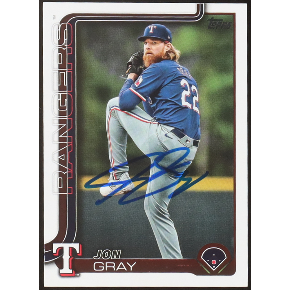Jon Gray Signed 2025 Topps #62 (JSA) | Pristine Auction
