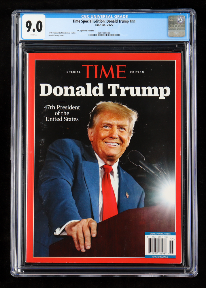 2025 "Time" Issue SPC Special Edition Magazine With Donald Trump Cover ...