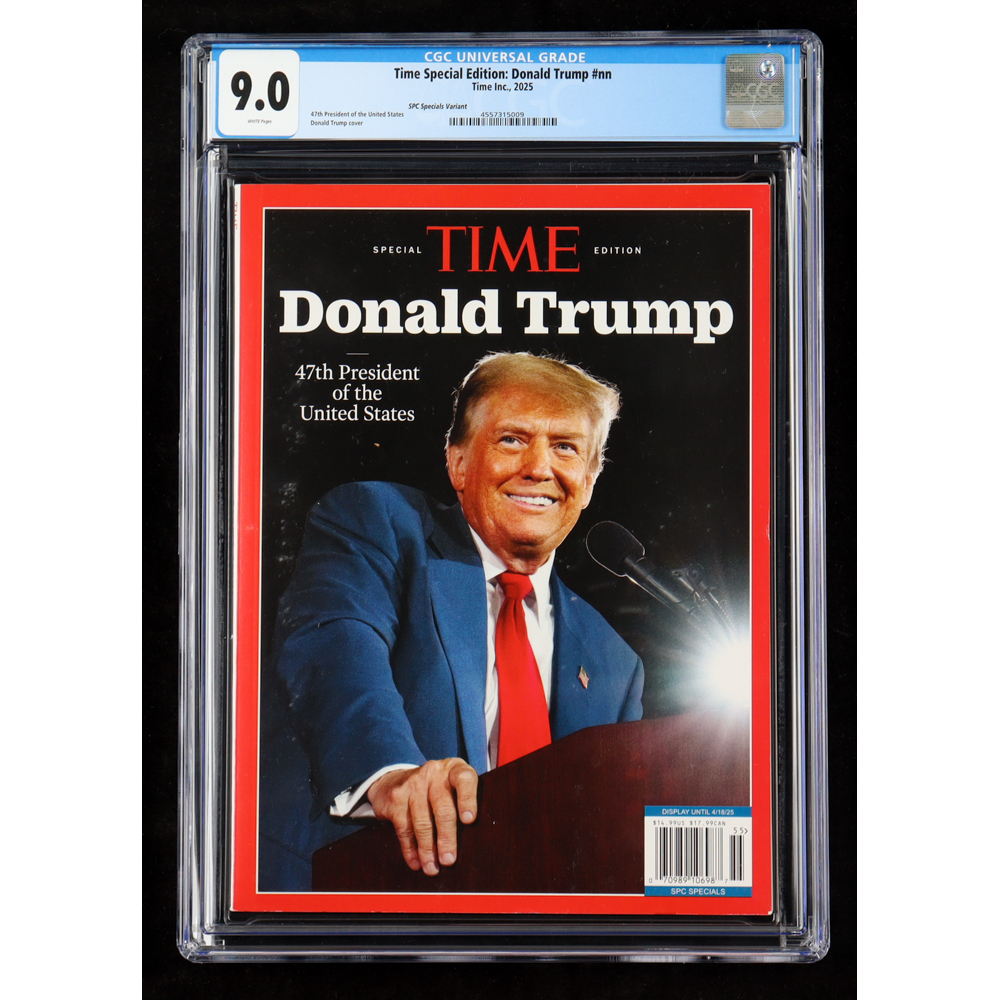 2025 "Time" Issue SPC Special Edition Magazine With Donald Trump Cover ...