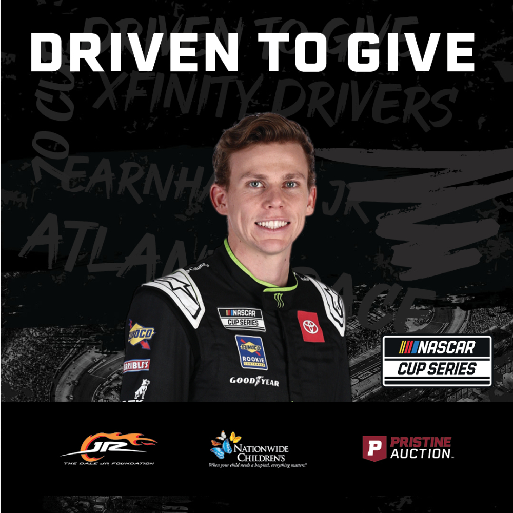 Riley Herbst 2025 Race-Worn, Autographed Driven to Give Gloves in ...