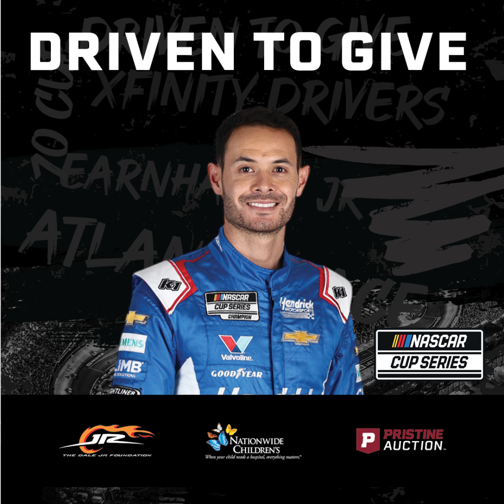 Kyle Larson 2025 Race-Worn, Autographed Driven to Give Gloves in ...