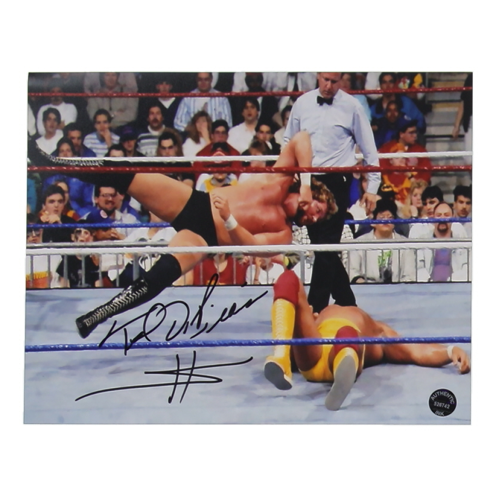 Ted DiBiase Signed WWE 8x10 Photo Inscribed "$" (Authentic Ink ...