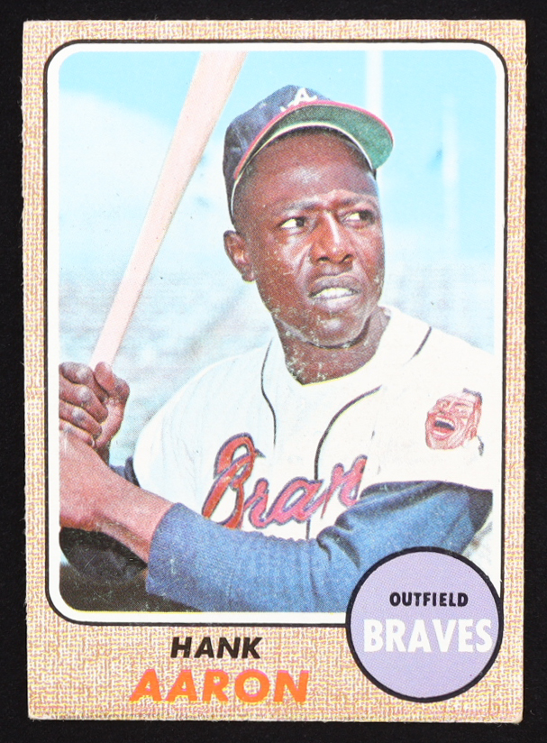Hank Aaron 1968 Topps #110 | Pristine Auction