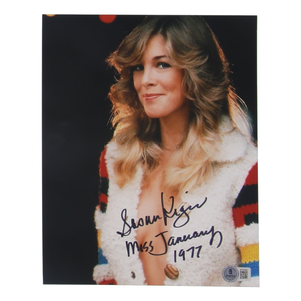 Susan Kiger Signed 8x10 Photo Inscribed "Miss January 1977" (Beckett ...