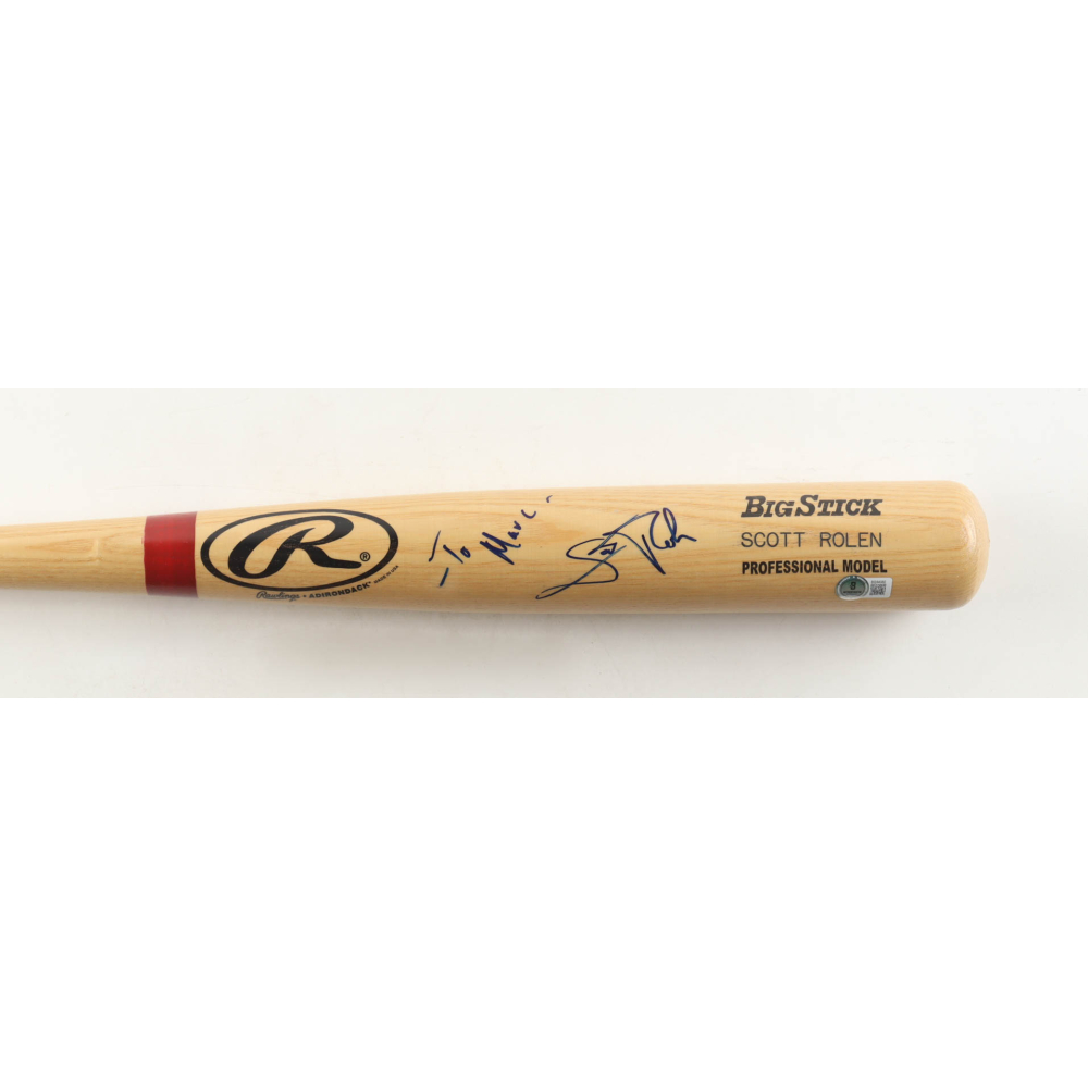 Scott Rolen Signed Rawlings Pro Player Model Baseball Bat (Beckett ...