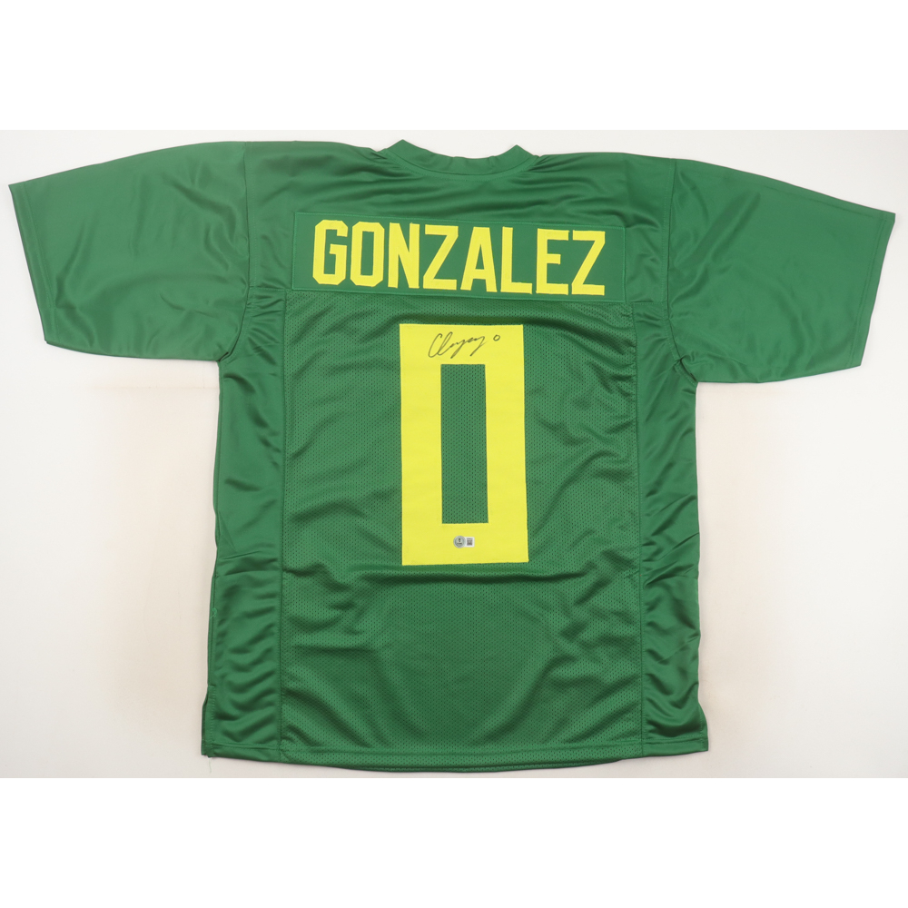 Christian Gonzalez Signed Jersey (Beckett) | Pristine Auction