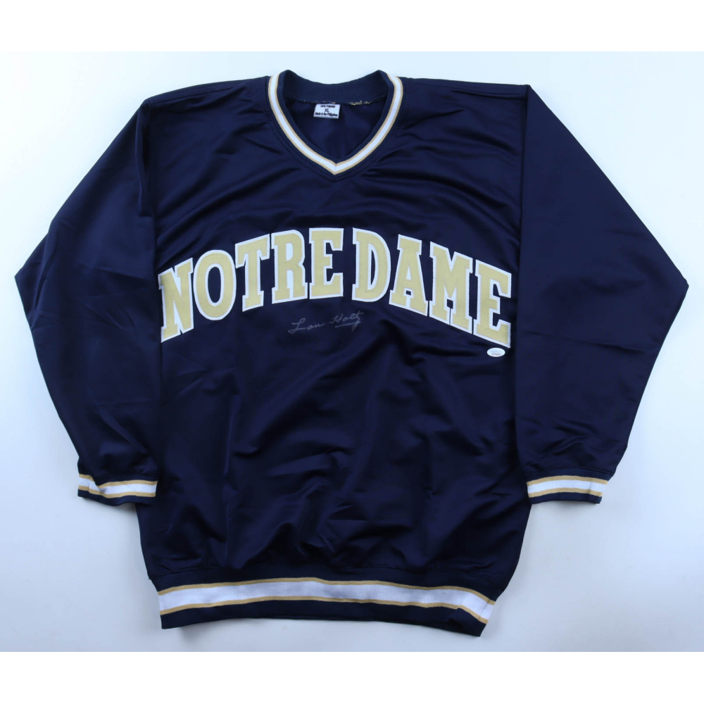 Lou Holtz Signed Pullover Jacket (JSA) | Pristine Auction