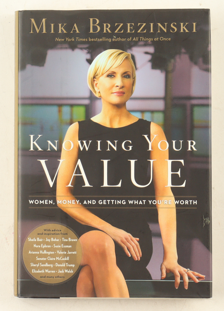 Mika Brzezinski Signed "Knowing Your Value" Hardcover Book (JSA ...