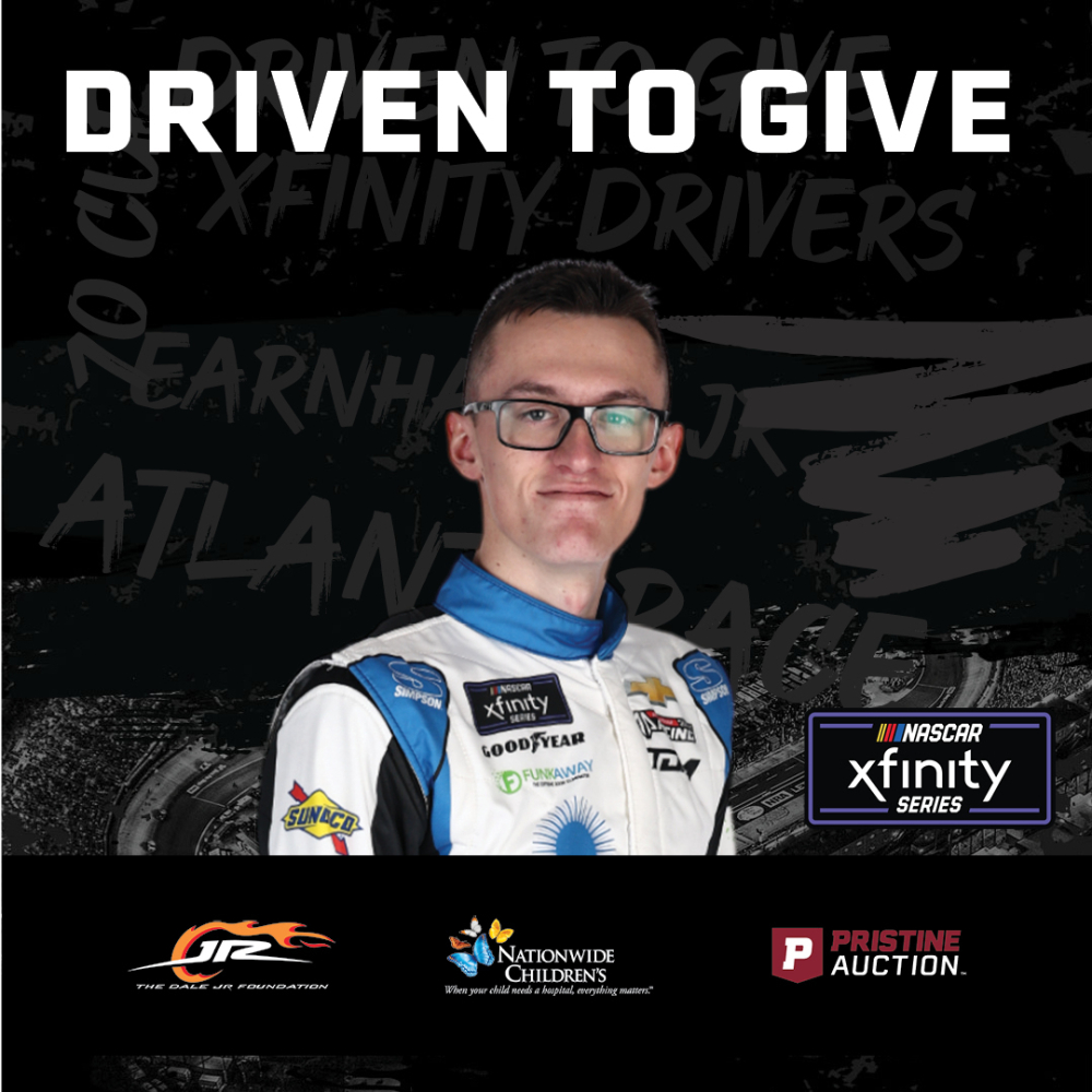 Parker Retzlaff 2025 Race-Worn, Autographed Driven to Give Gloves in ...