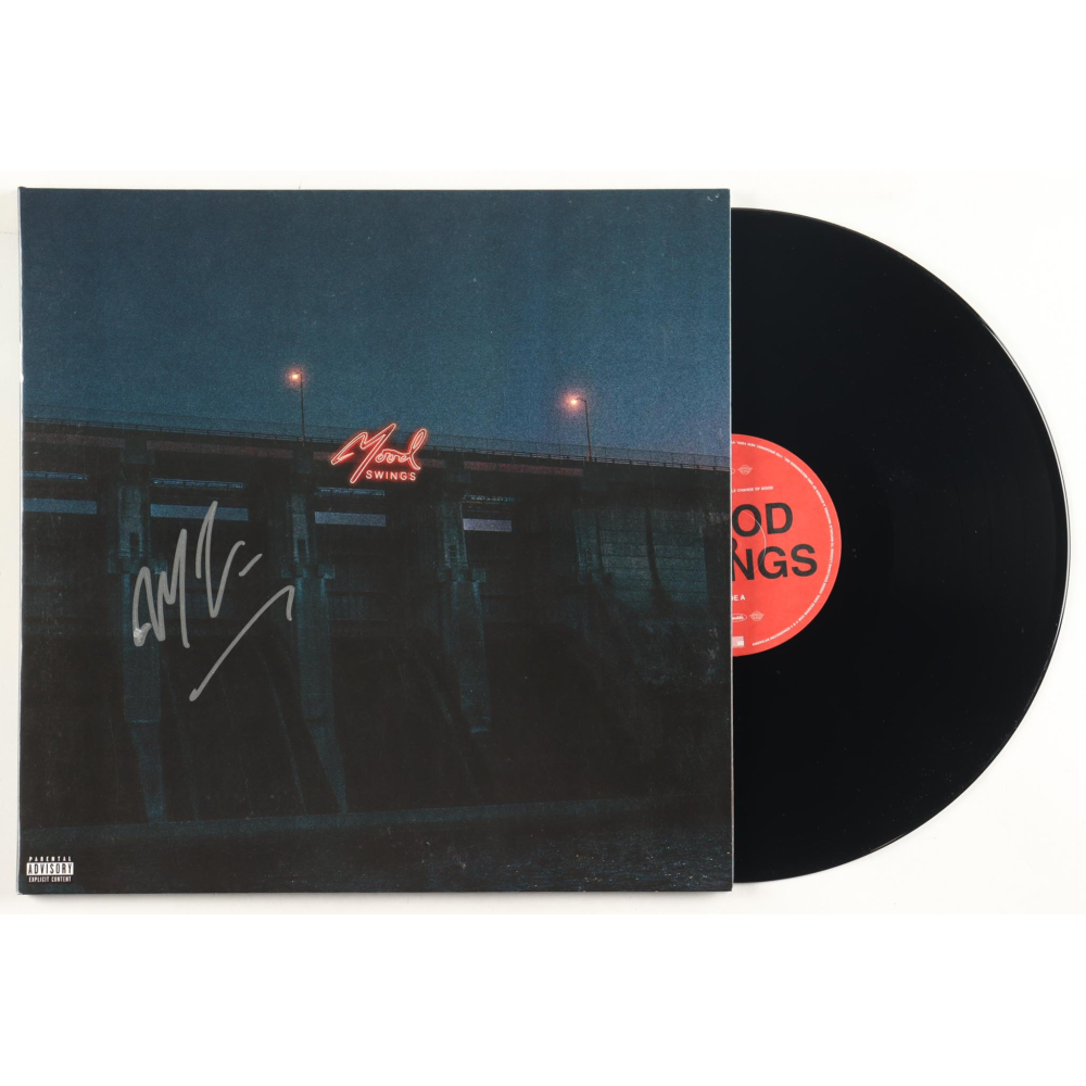 Marcus King Signed "Mood Swings" Vinyl Record Album Cover with Vinyl Record Album (Beckett ...